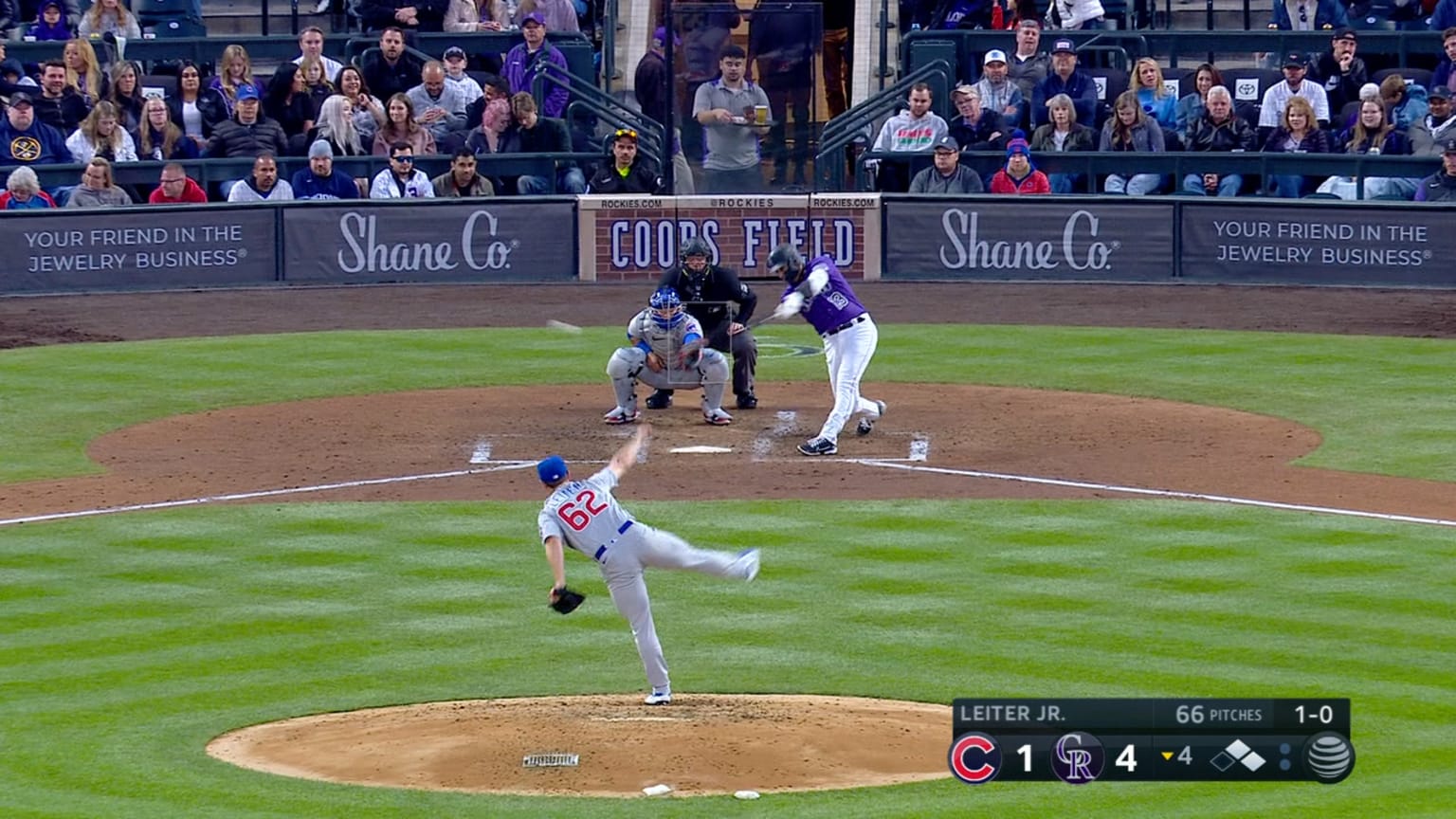 Alan Trejo sends an RBI single into right field | 04/16/2022 | Colorado ...