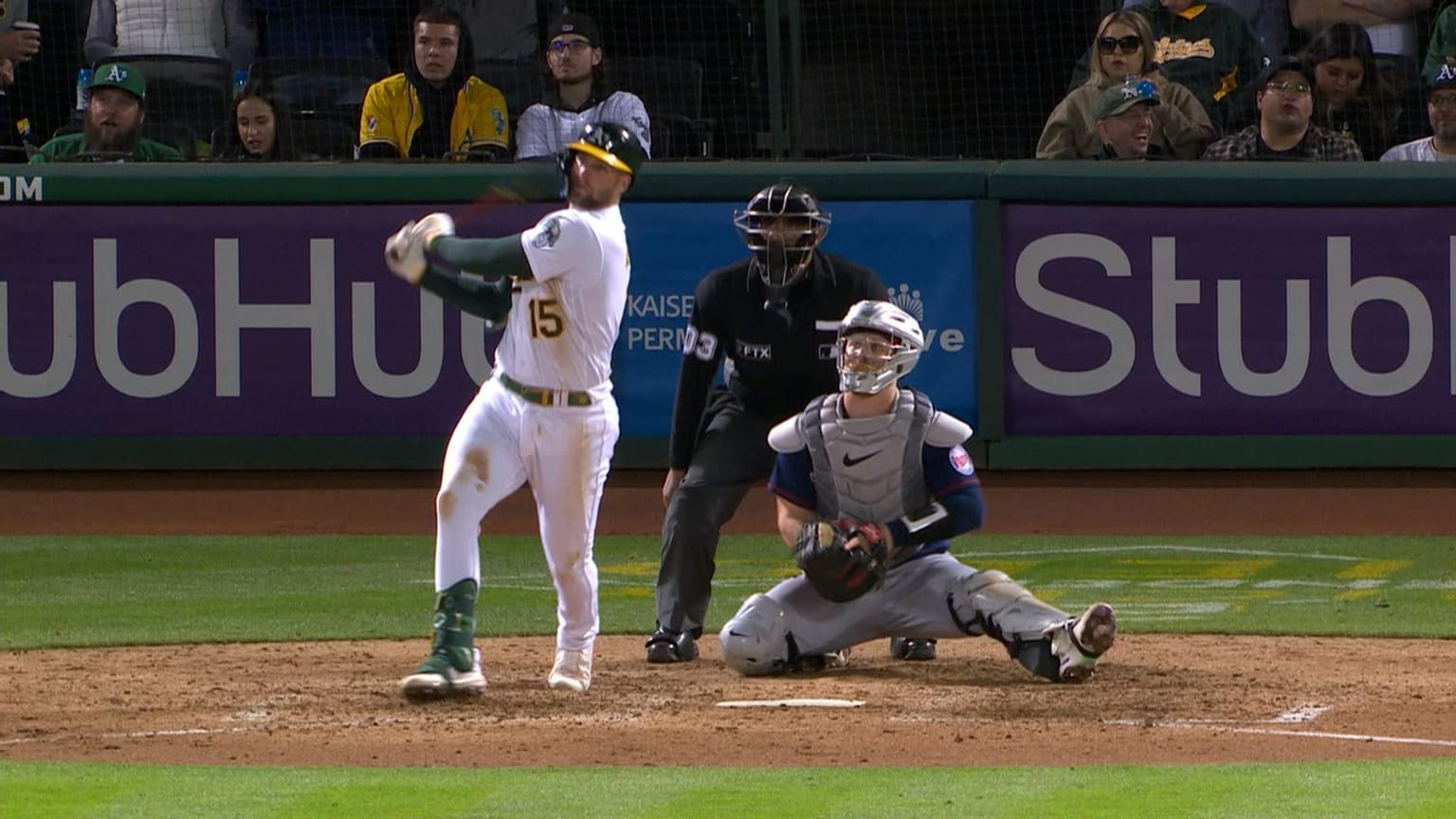 Seth Brown ropes a go-ahead RBI double to right field | 05/17/2022 ...