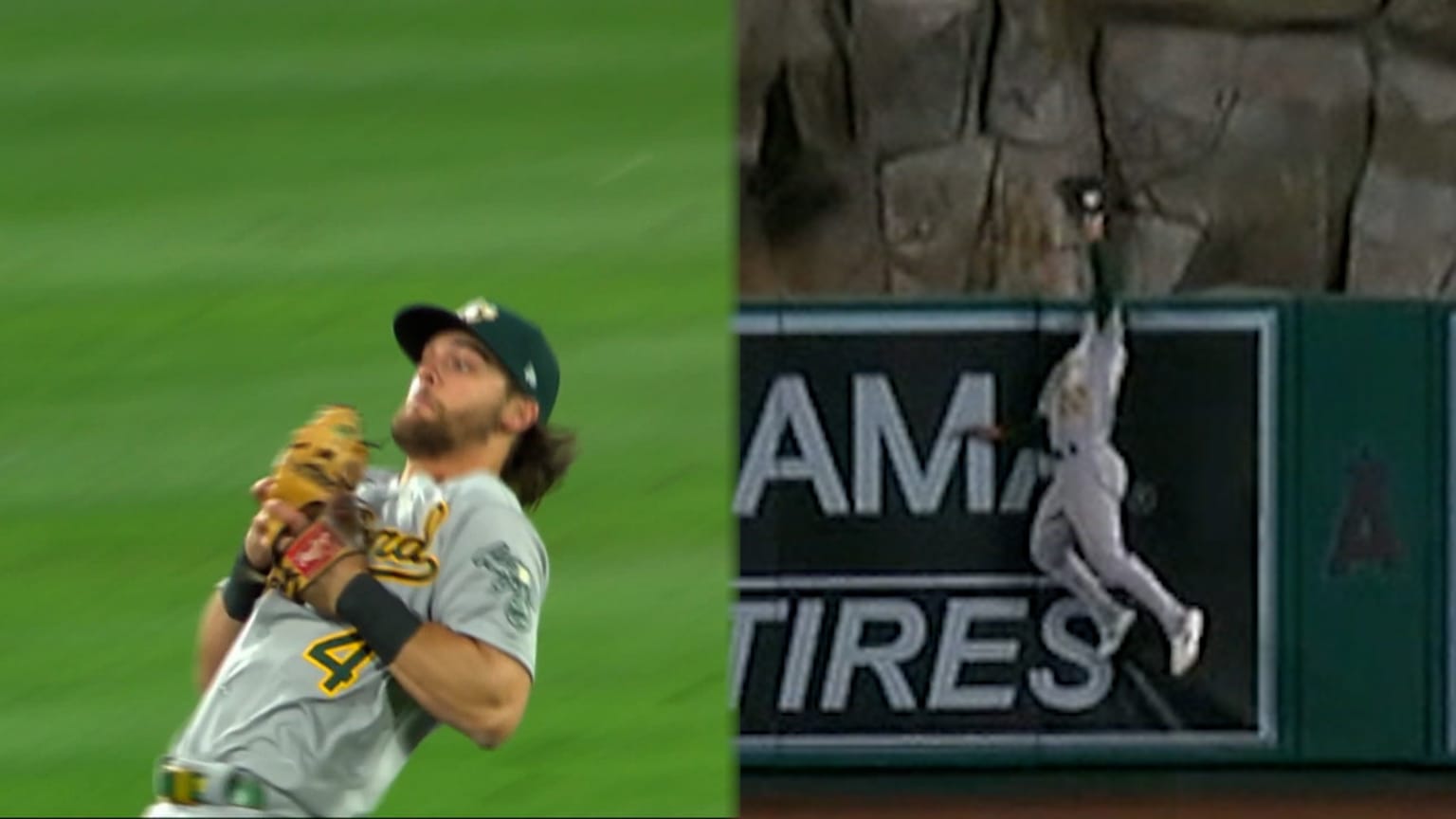 Chad Pinder, Ramón Laureano's great catches | 05/21/2021 | Arizona ...