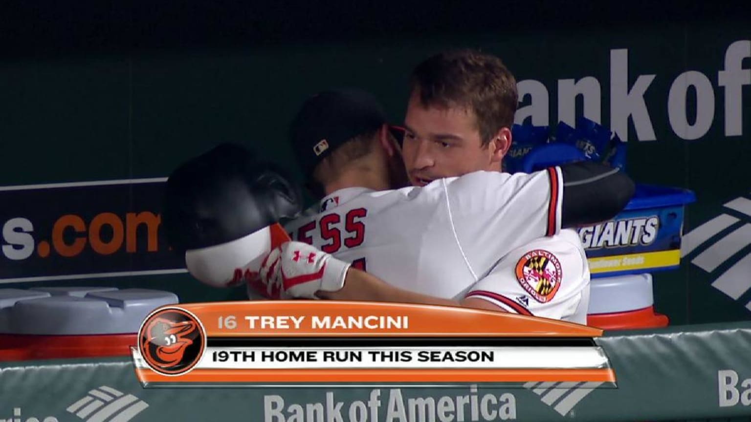 Mancini's 3-run home run | 08/27/2018 | MLB.com