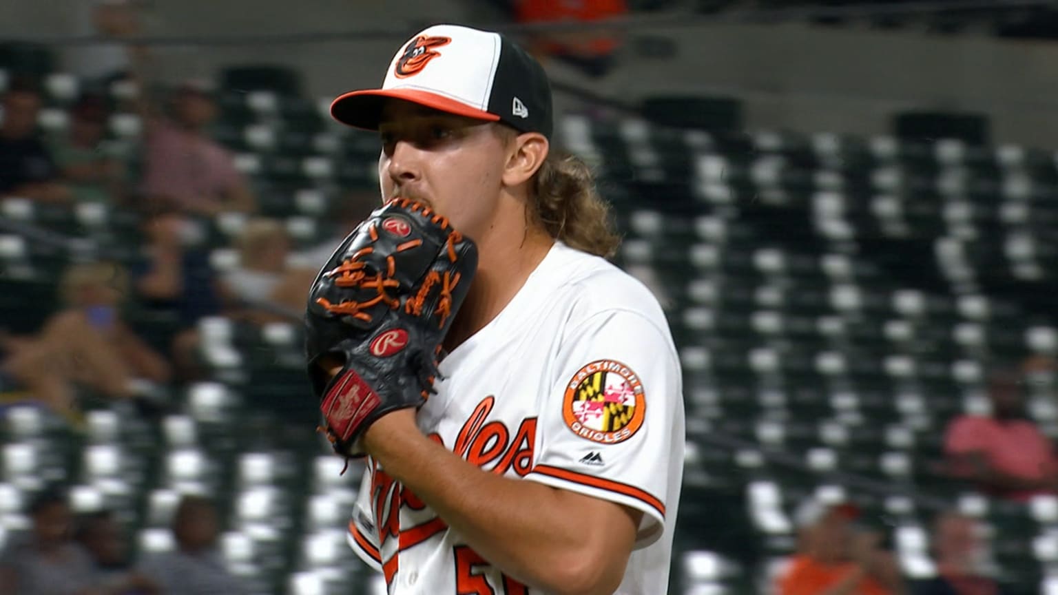 KC@BAL: Harvey ends the top 8th with 100-mph pitch | 08/20/2019 ...