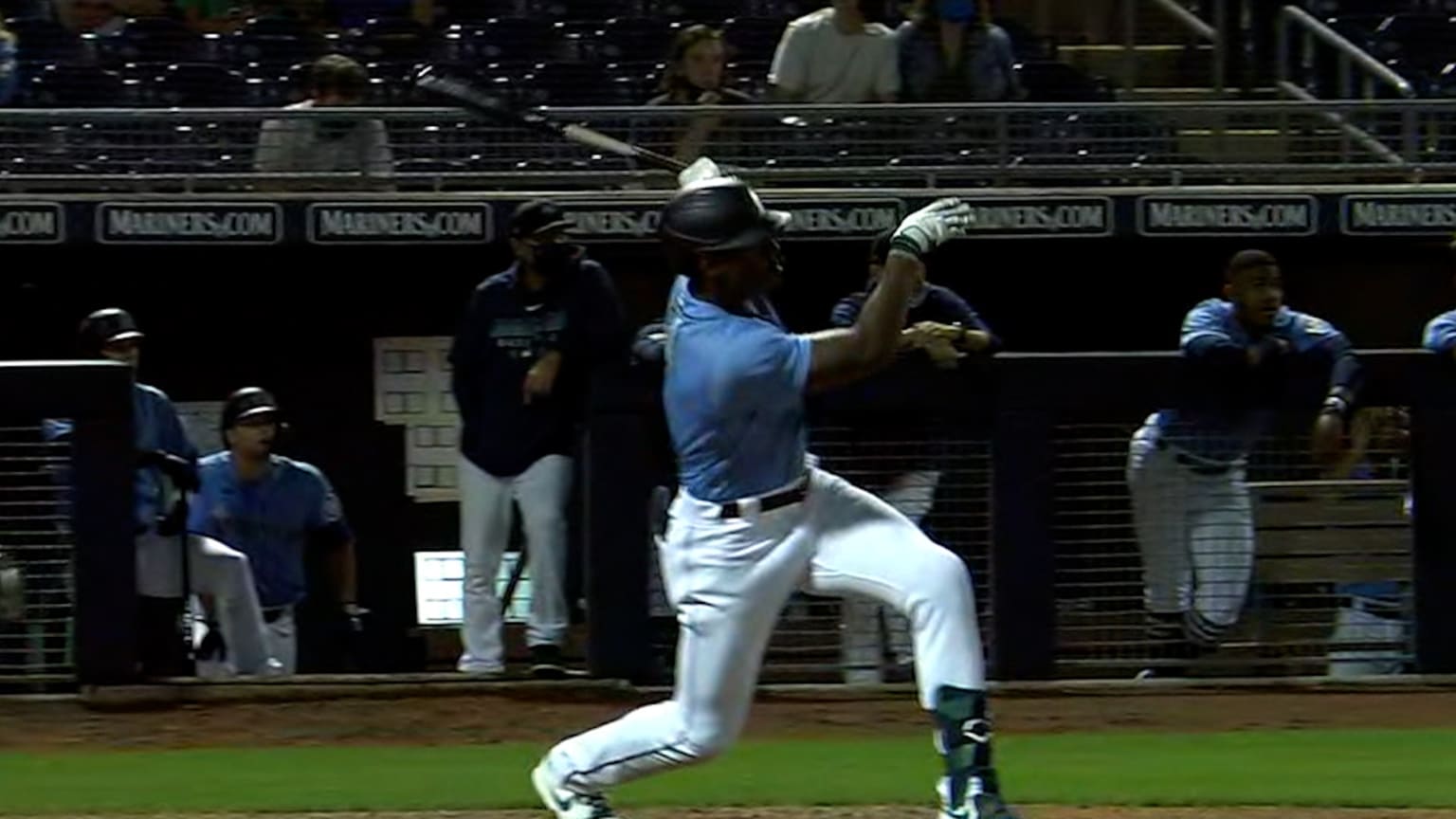 Kyle Lewis belts a solo home run to left-center | 03/19/2021 | Seattle ...