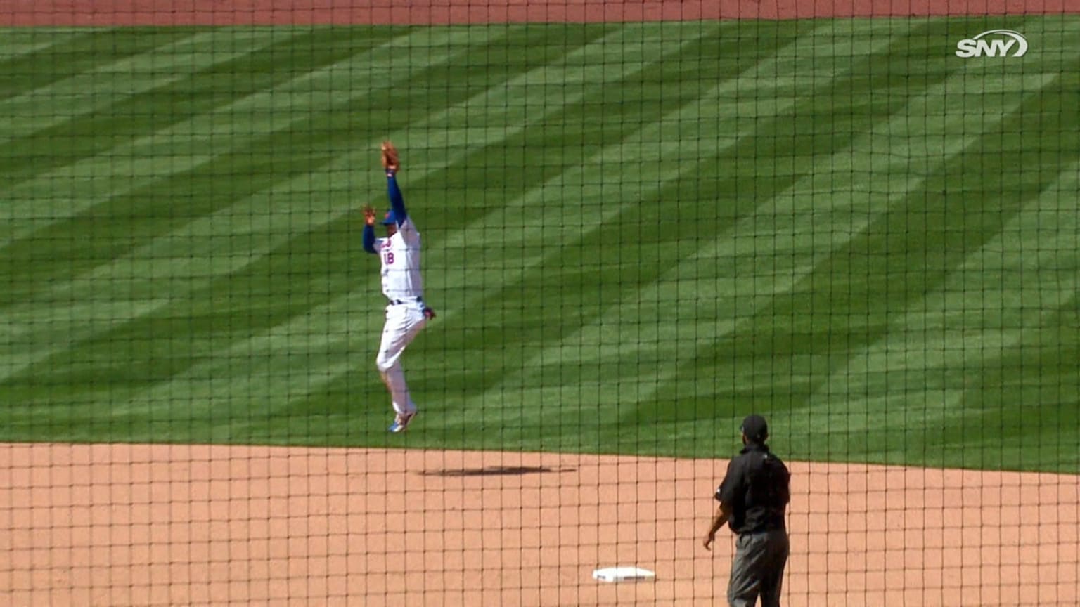 José Peraza makes leaping grab to strand bases loaded | 05/12/2021 ...