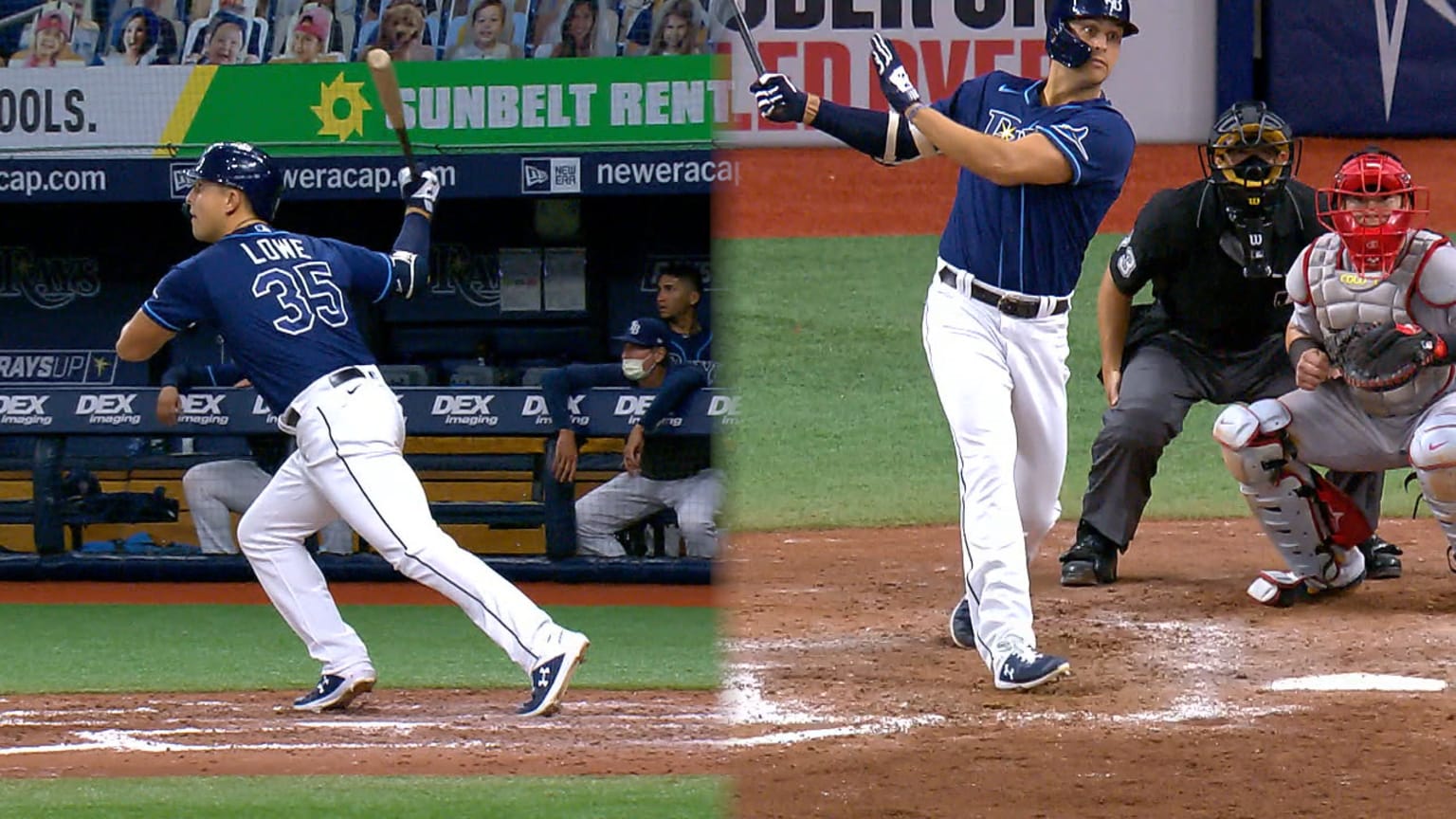Nate Lowe goes yard twice vs. Red Sox | 09/11/2020 | Toronto Blue Jays