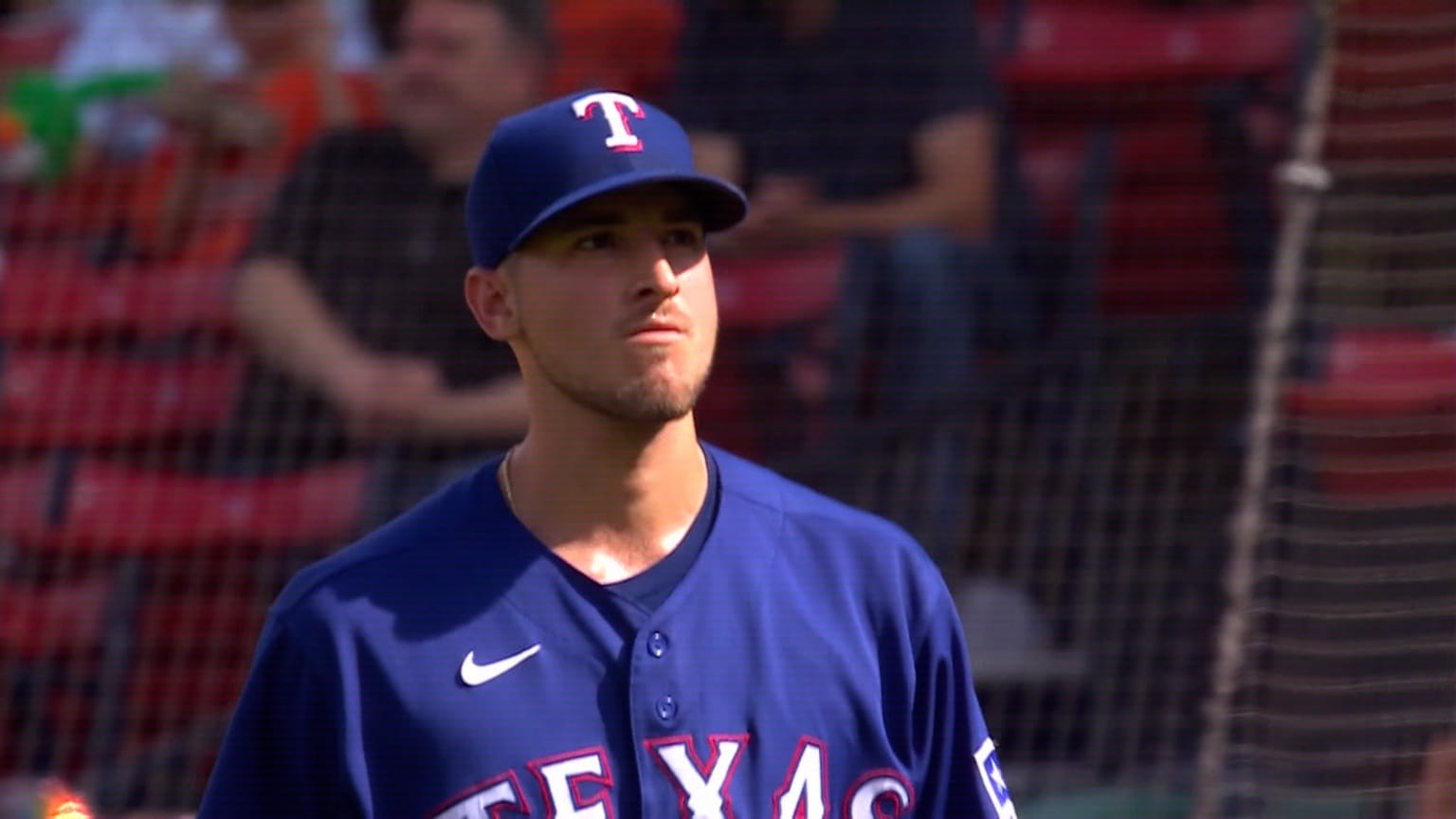 Brett Martin ends the threat in the 7th | 08/23/2021 | Texas Rangers