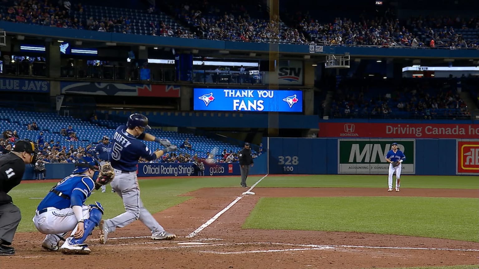 TB@TOR: Duffy abre el 7mo con HR solitario | 28/09/2019 | Los Rays de ...