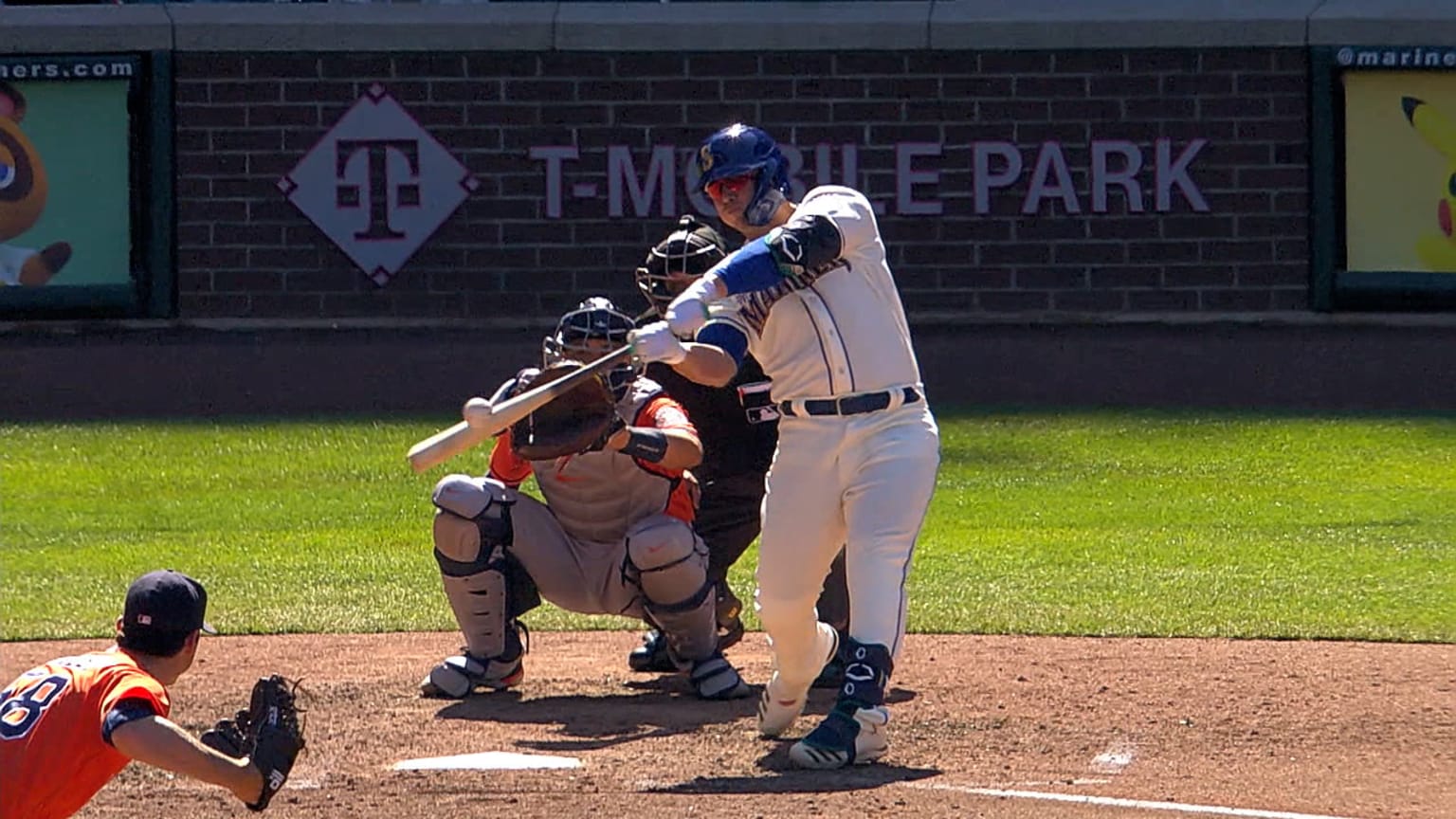 Ty France crushes a two-run home run to left field | 04/18/2021 | MLB.com
