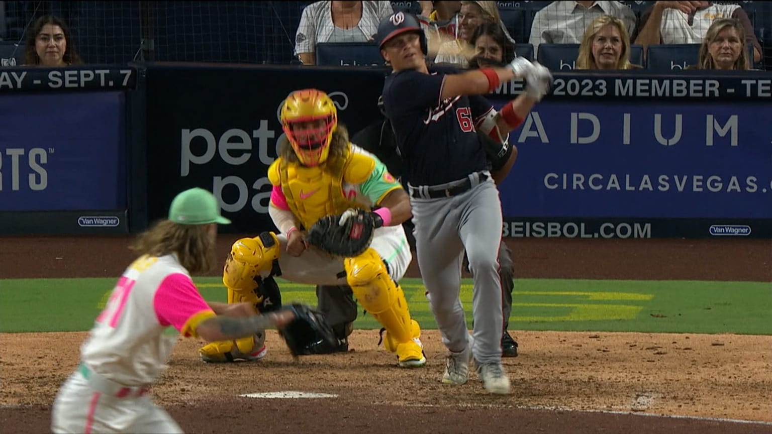 Alex Call smashes a two-run home run to left field | 08/19/2022 ...