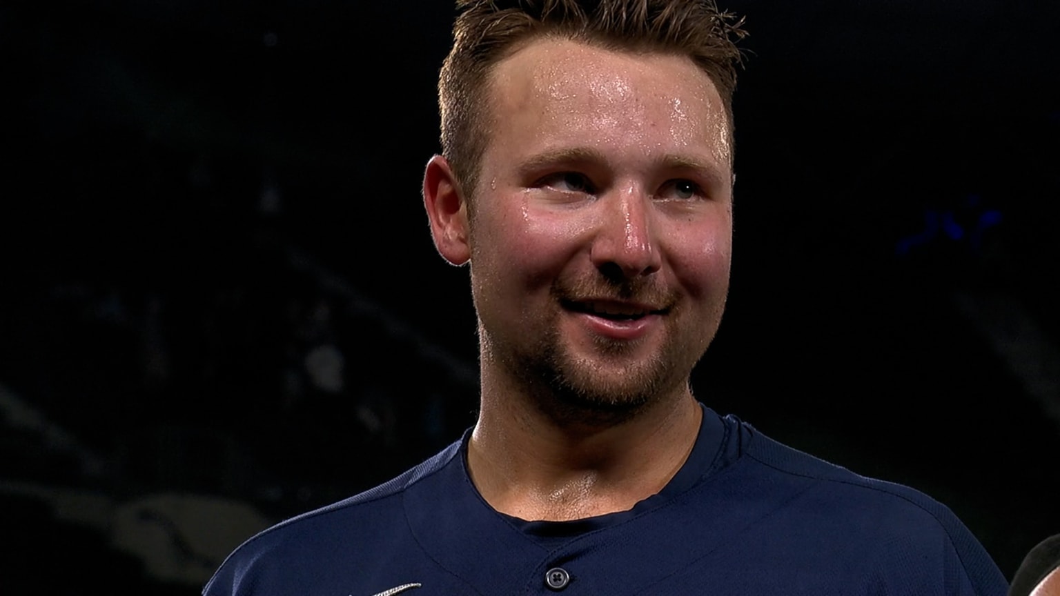 Cal Raleigh joins the broadcast, talks 5-4 win | 07/26/2022 | Seattle ...