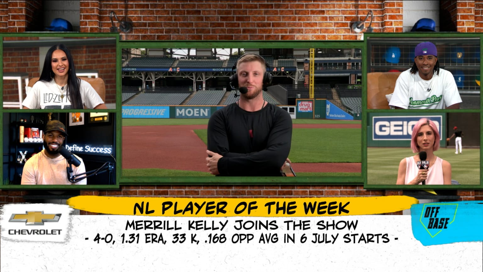 Merrill Kelly joins the show, talks being named POTW | 08/01/2022 ...