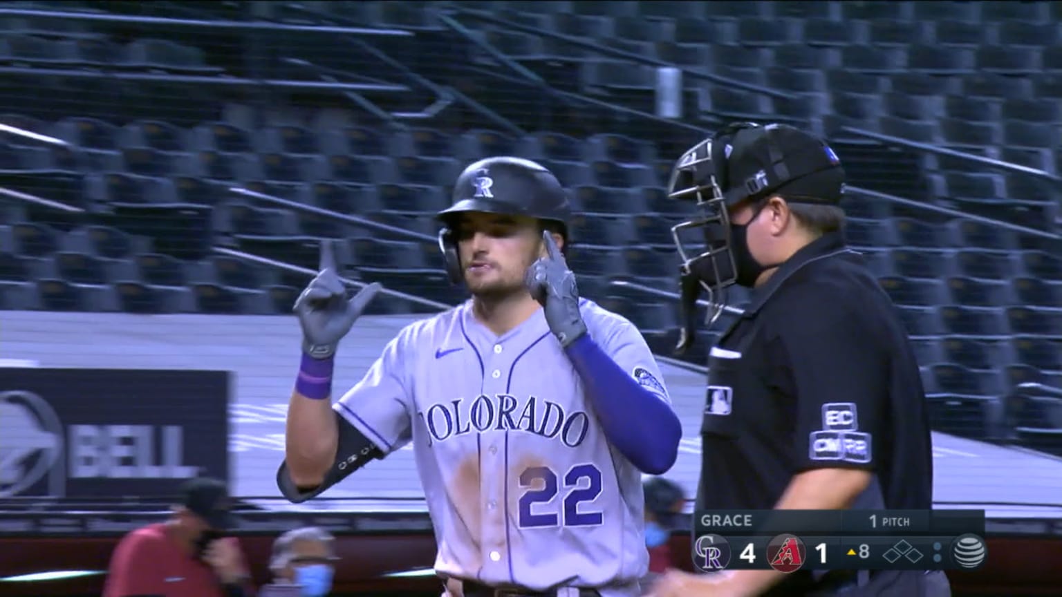 Sam Hilliard slugs his fourth home run of the year | 08/26/2020 ...