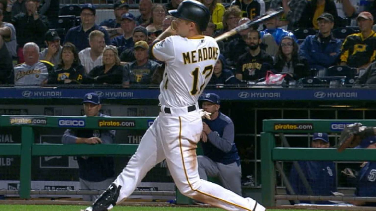 SD@PIT: Meadows collects two hits, SB in MLB debut | 05/18/2018 ...