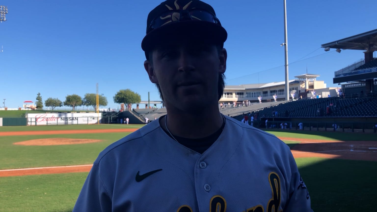 Jonah Bride on improving, Fall League | 11/12/2021 | Athletics