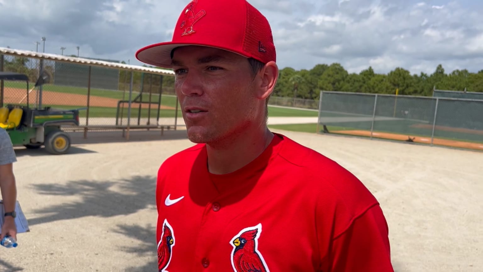 Cardinals' Aaron Brooks on his return to MLB | 11/03/2022 | Los ...