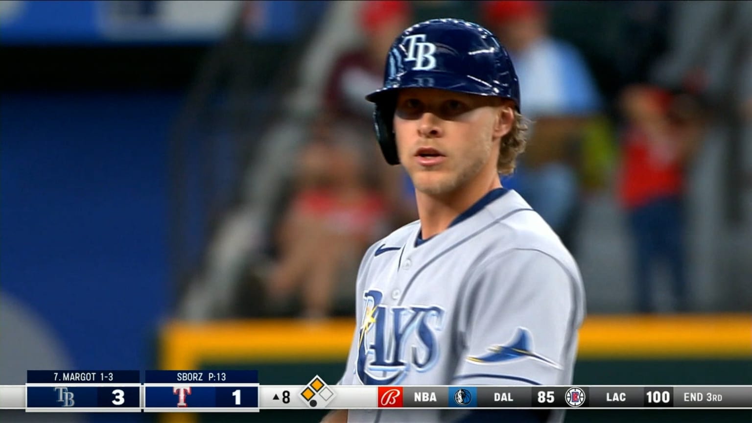 Taylor Walls brings in two on a double in the 8th | 06/06/2021 | Tampa ...