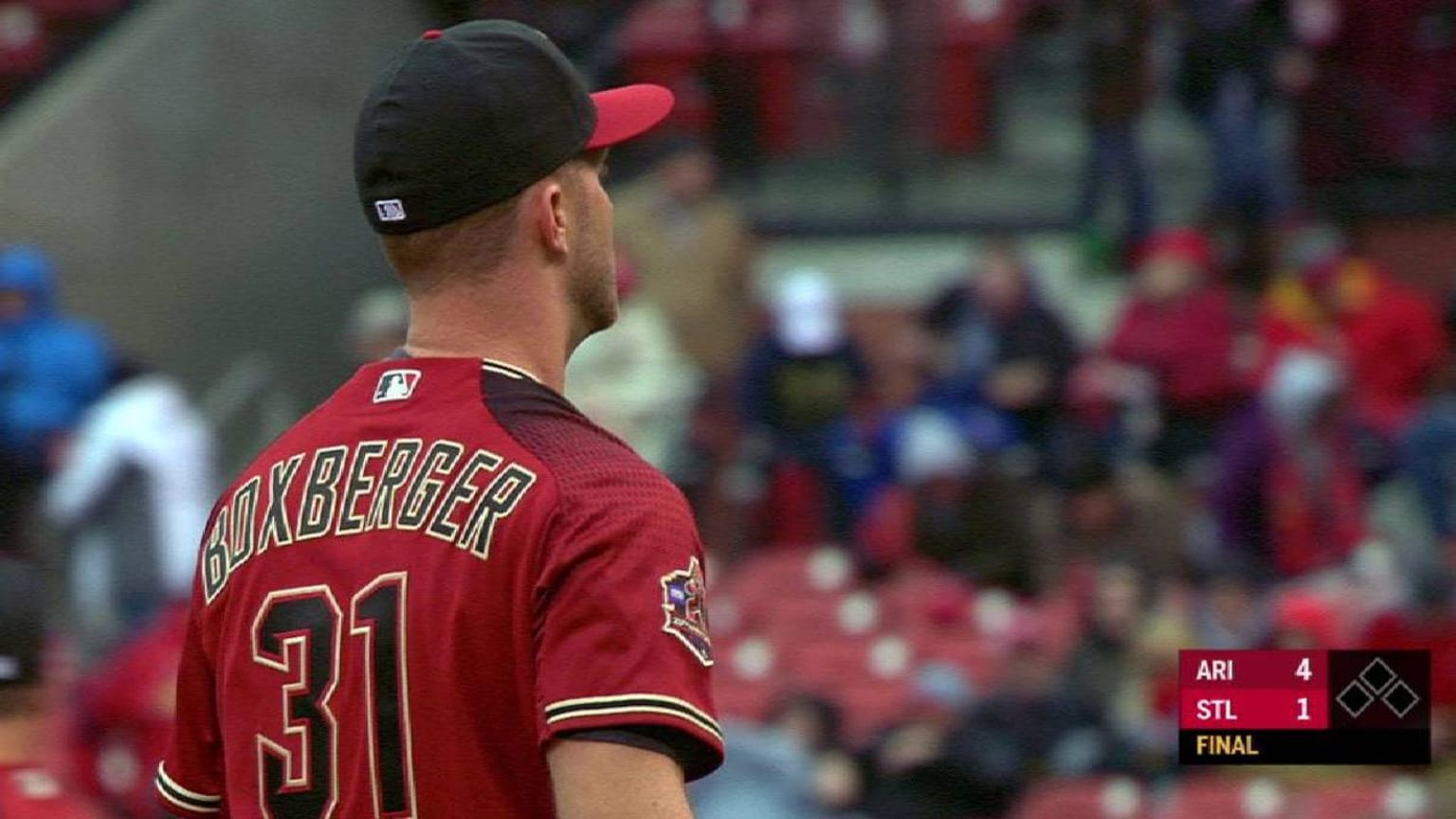 ARI@STL: Boxberger induces the DP to earn the save | 04/08/2018 ...