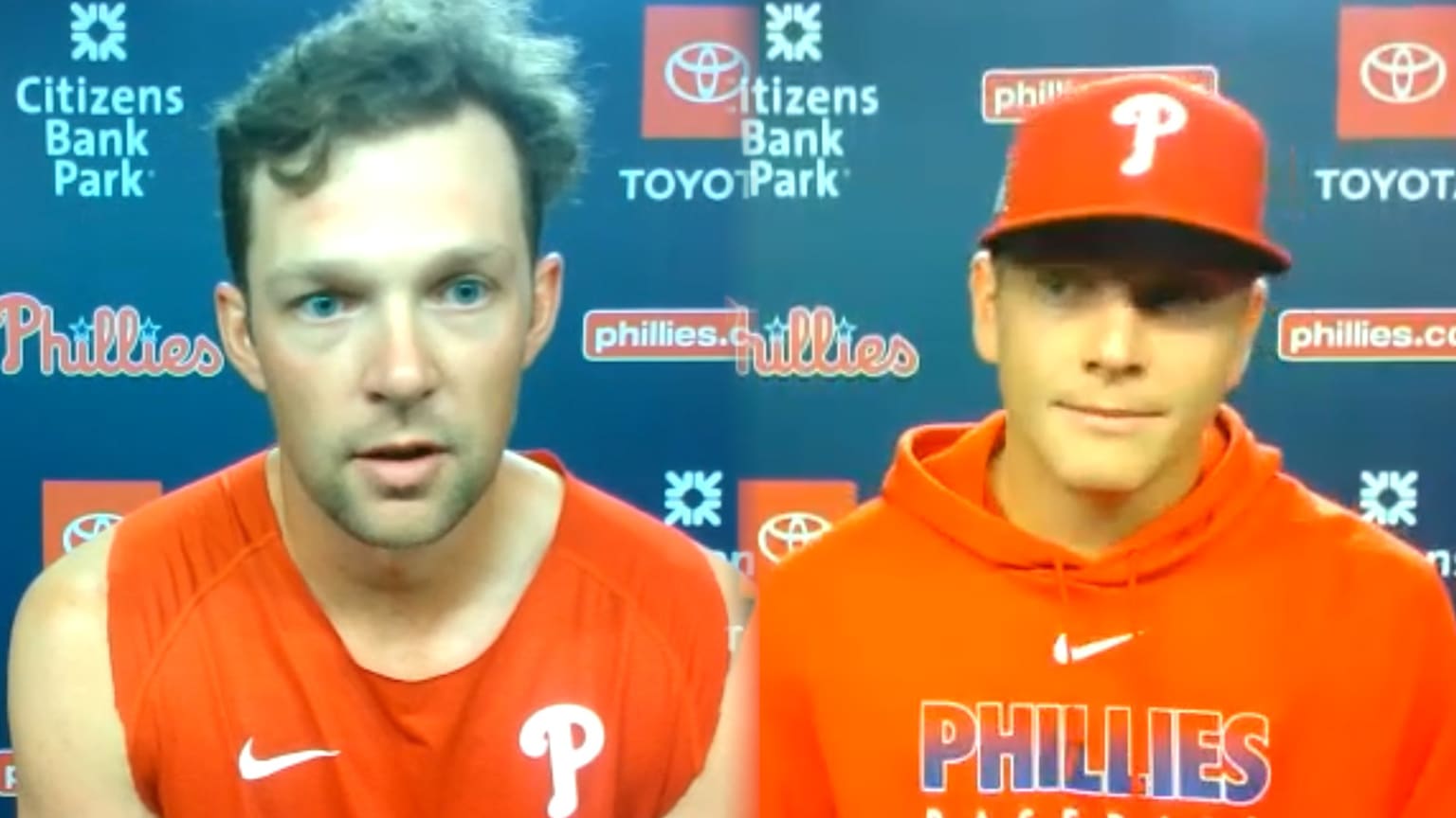Rhys Hoskins, Spencer Howard discuss Phillies' win | 08/31/2020 ...