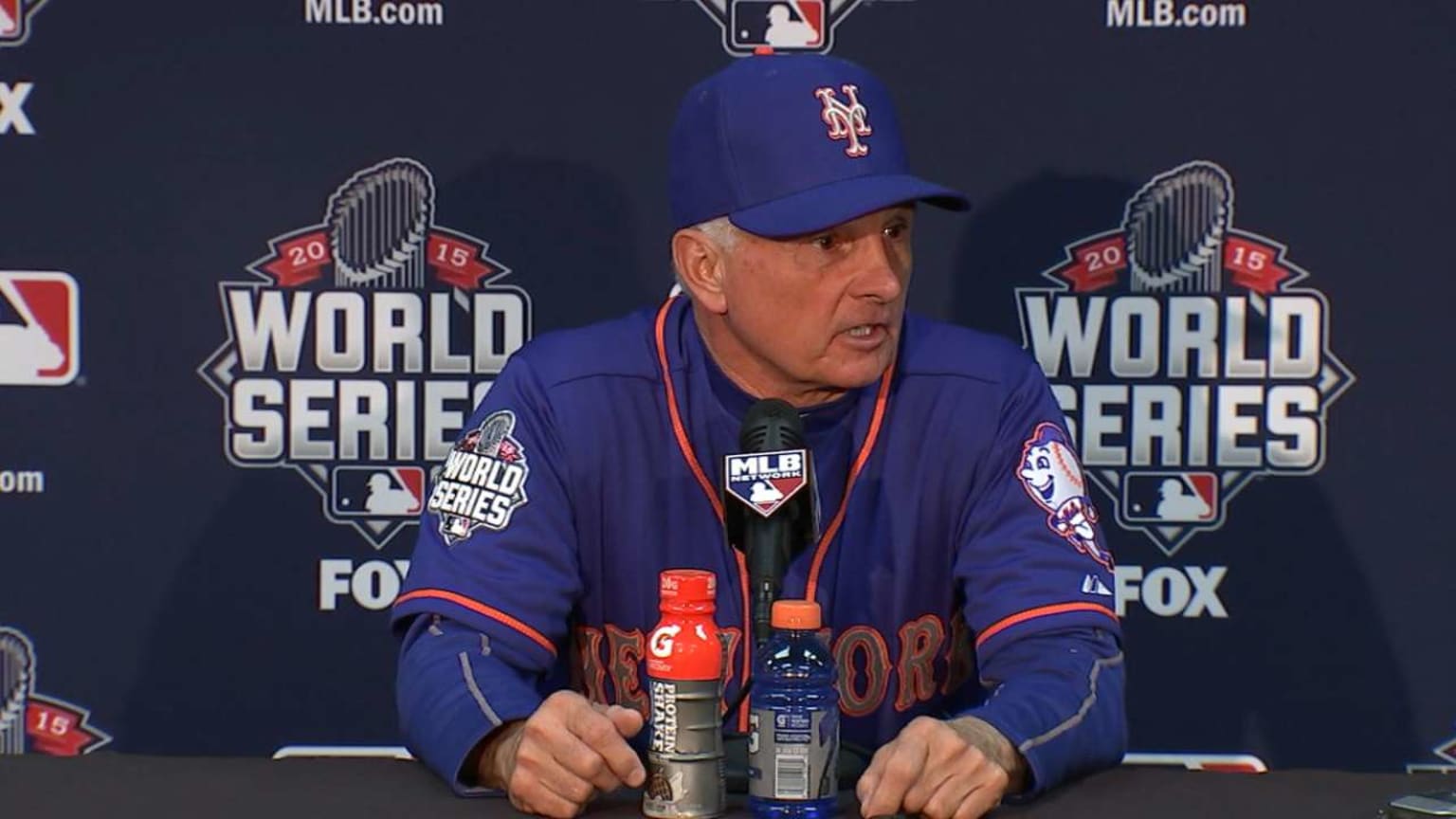 Collins on Mets' Game 1 loss | 10/27/2015 | New York Mets