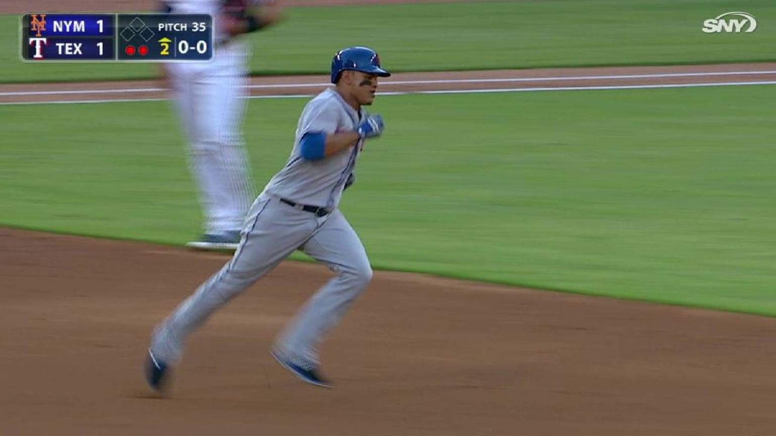 NYM@TEX: Lagares knocks a solo homer to right | 06/06/2017 | MLB.com