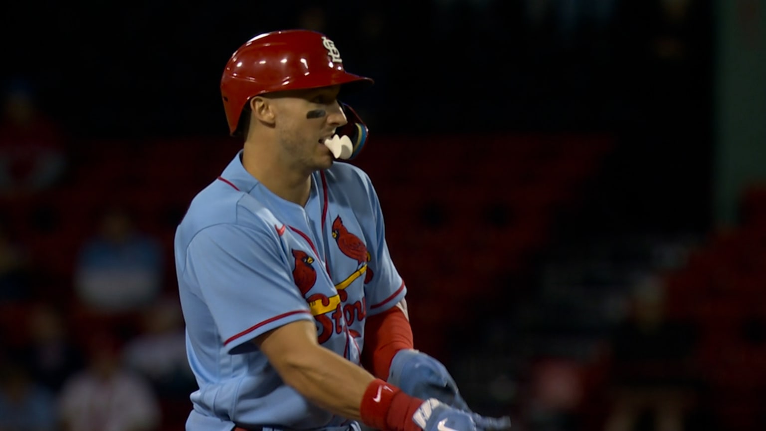 Andrew Knizner smashed a ground-rule RBI double | 06/18/2022 | St ...