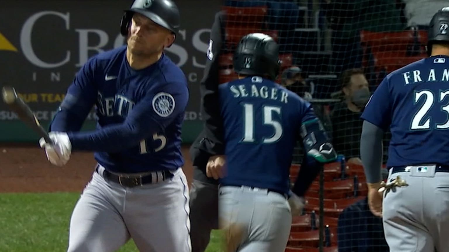 Kyle Seager crushes a 3-run home run to right field | 04/23/2021 | New ...