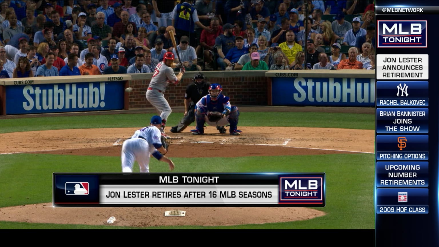 MLB Tonight talks about Jon Lester's retirement | 01/13/2022 | MLB.com