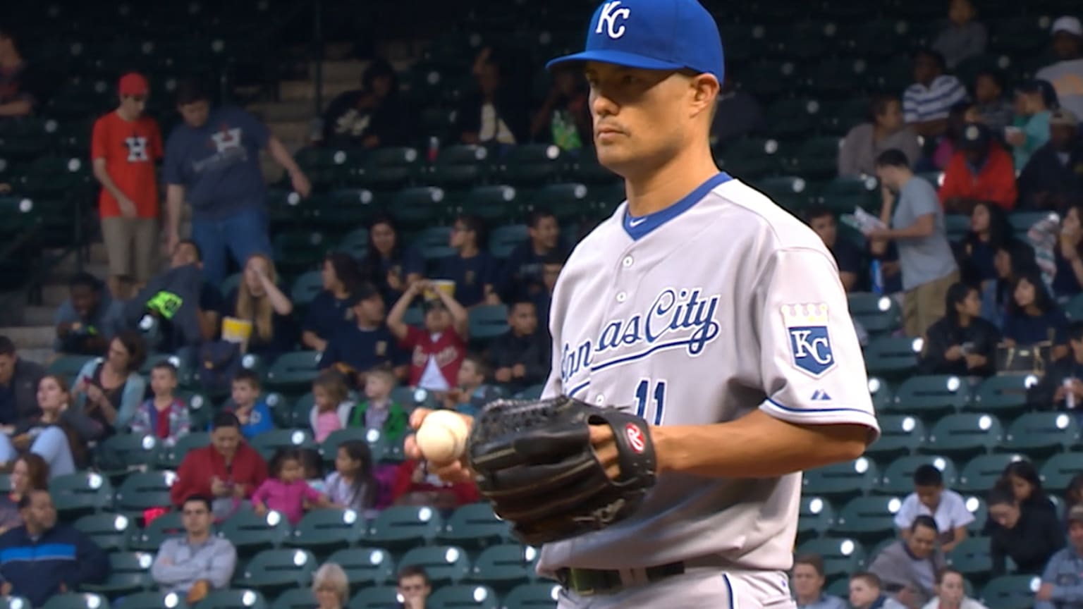 Jeremy Guthrie's four strikeouts | 04/16/2014 | MLB.com