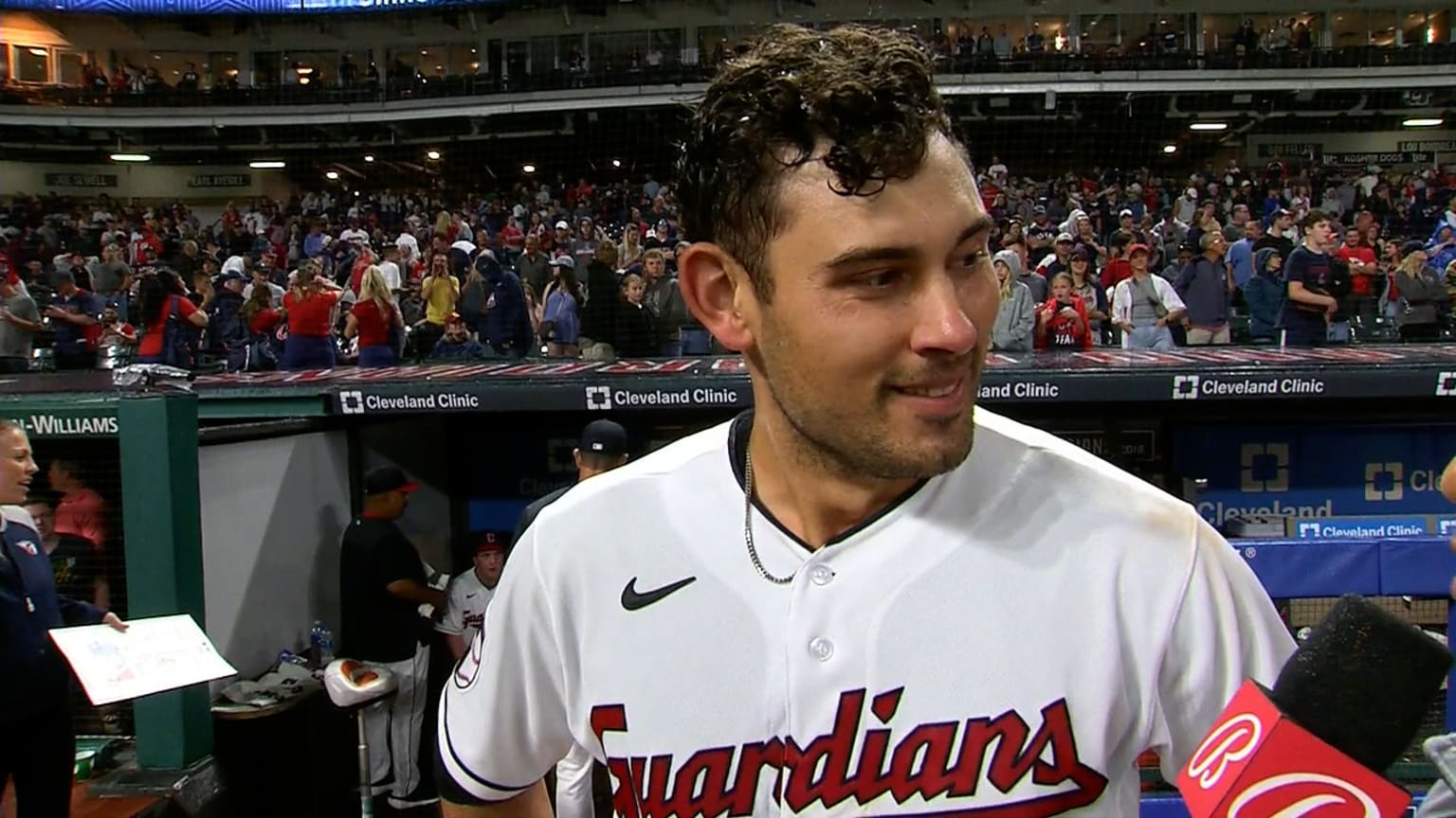 Luke Maile breaks down his walk-off sac fly | 06/10/2022 | Cleveland ...