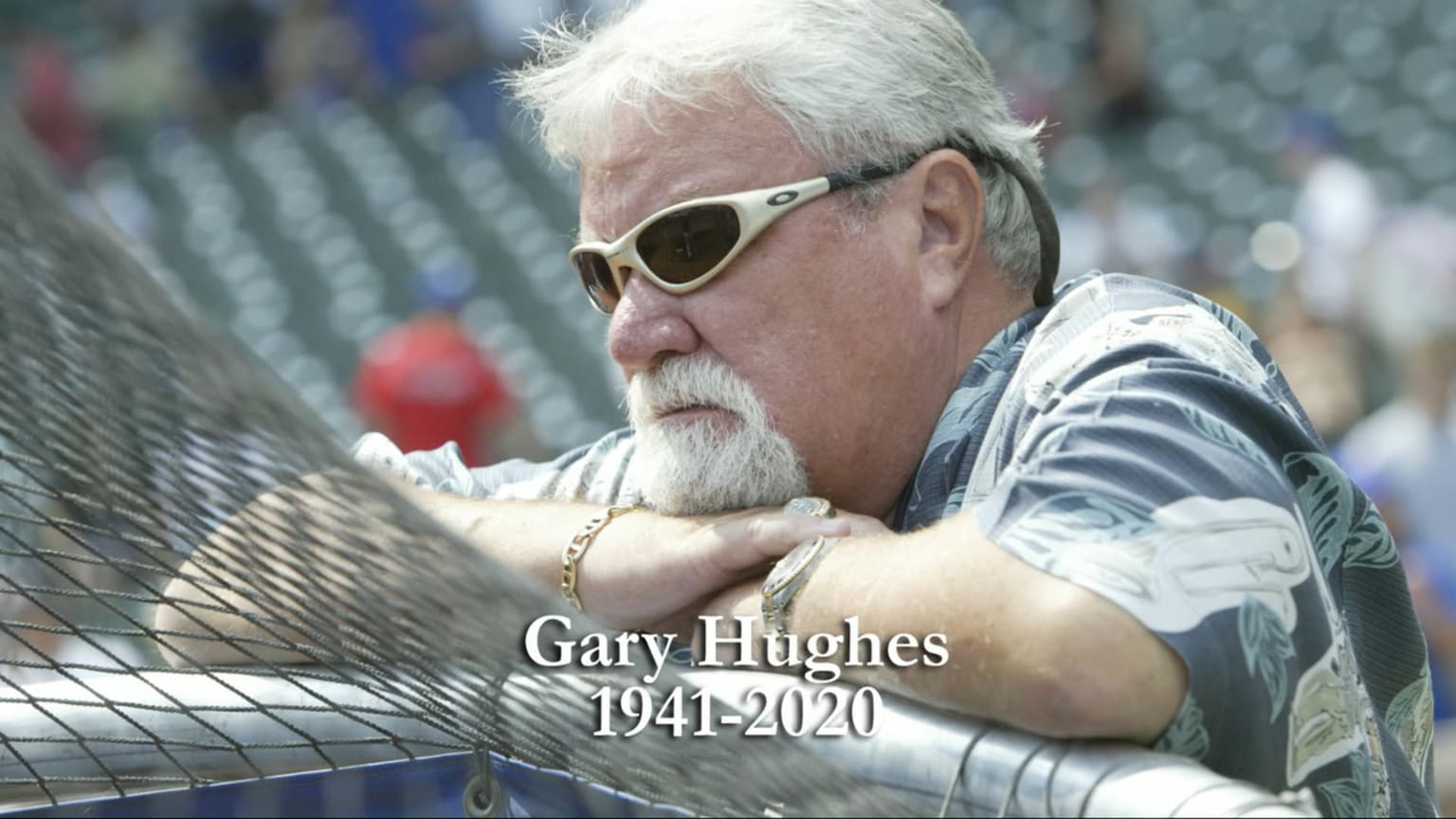 The Cubs broadcast booth honors the late Gary Hughes | 09/19/2020 ...