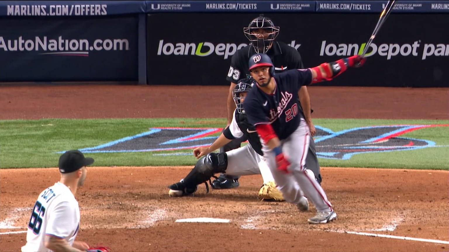 Ruiz puts Nats in front with a base hit in the 10th | 06/08/2022 ...