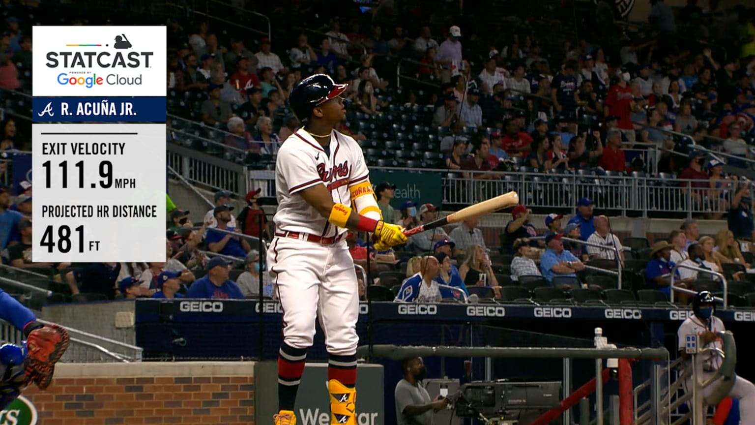 Ronald Acuña Jr. demolishes 481-foot solo home run | 04/27/2021 | MLB.com