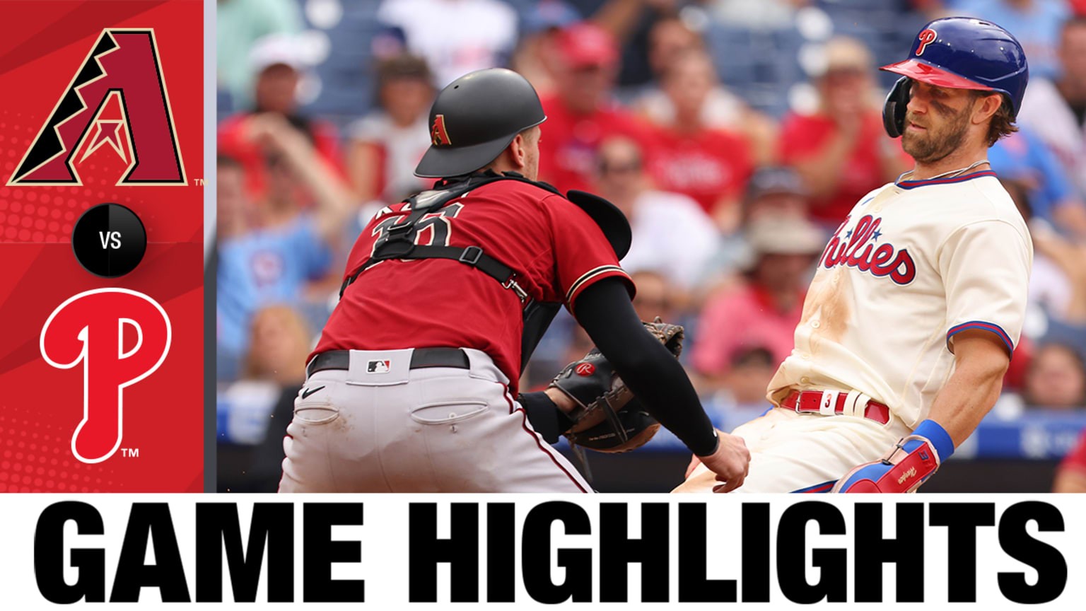 D-backs vs. Phillies Highlights | 08/29/2021 | Philadelphia Phillies