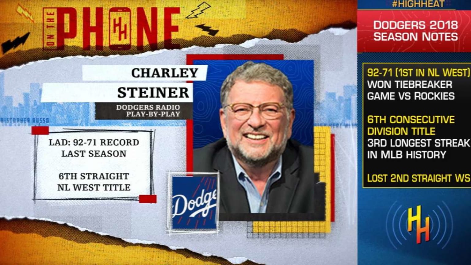 Steiner talks radio career with Dodgers on High Heat | 12/18/2018 | MLB.com