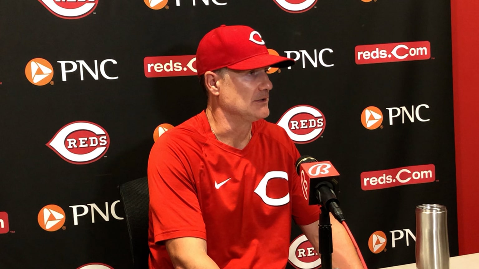 David Bell talks about Tyler Stephenson and 9-5 win | 07/22/2022 ...