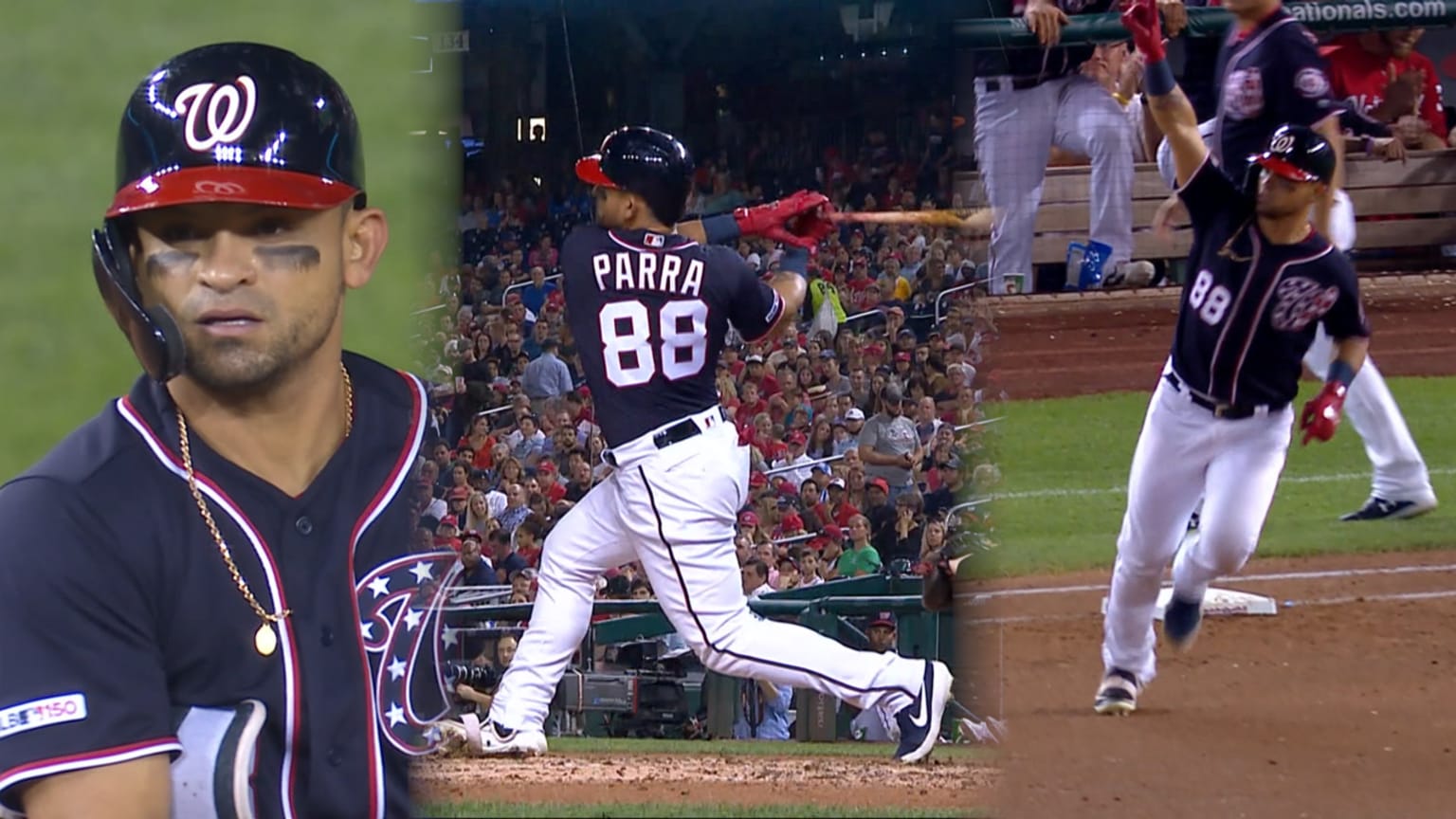 CLE@WSH: Parra goes 3-for-3 with a homer and 4 RBIs | 09/27/2019 ...