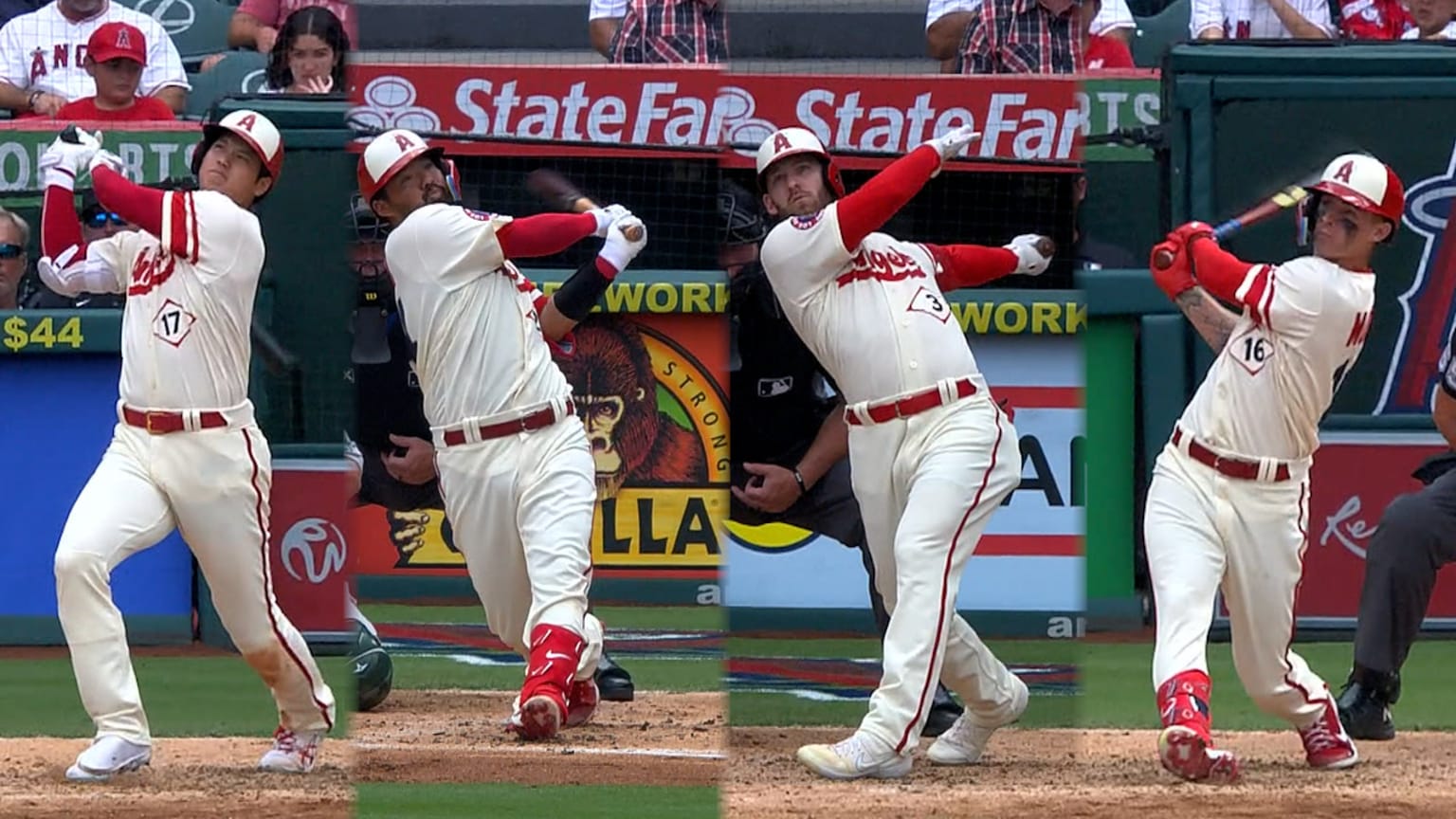 Angels hit seven solo home runs vs. Oakland | 08/04/2022 | Los Angeles ...