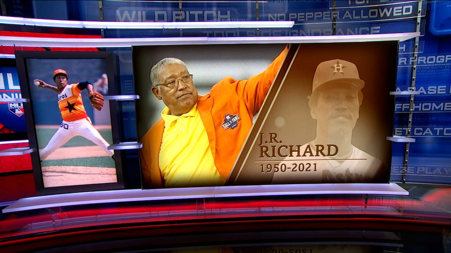 MLB Tonight on the life and career of J.R. Richard | 08/06/2021 ...
