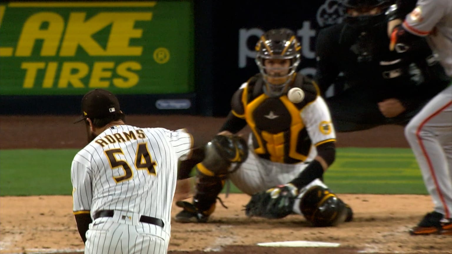 Austin Adams strikes out the side in the 7th | 05/01/2021 | San Diego ...