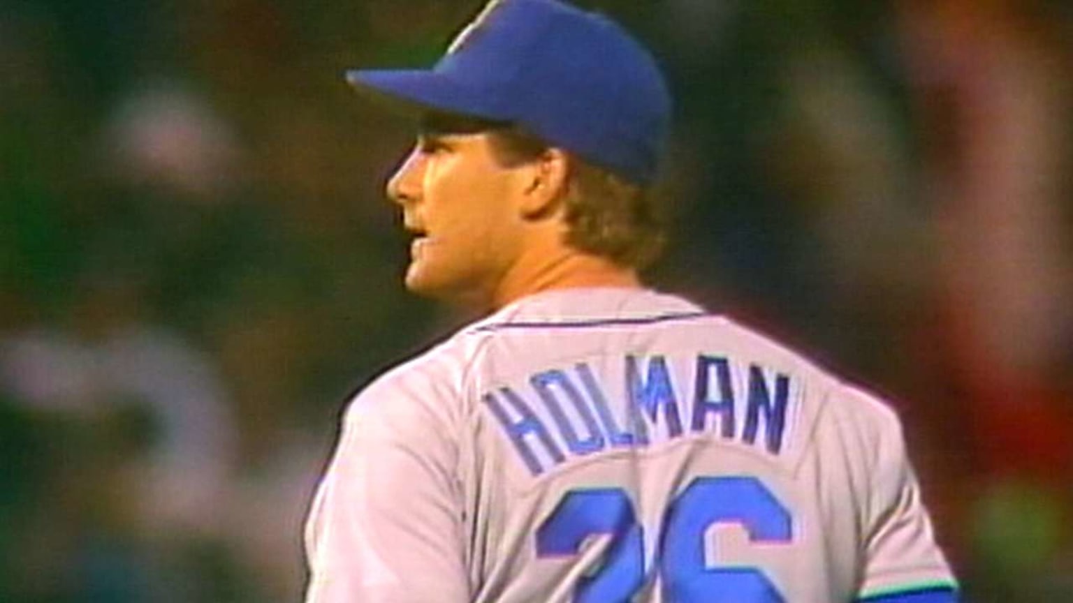 SEA@OAK: Holman loses perfect game with Phelps' homer | 04/20/1990 ...