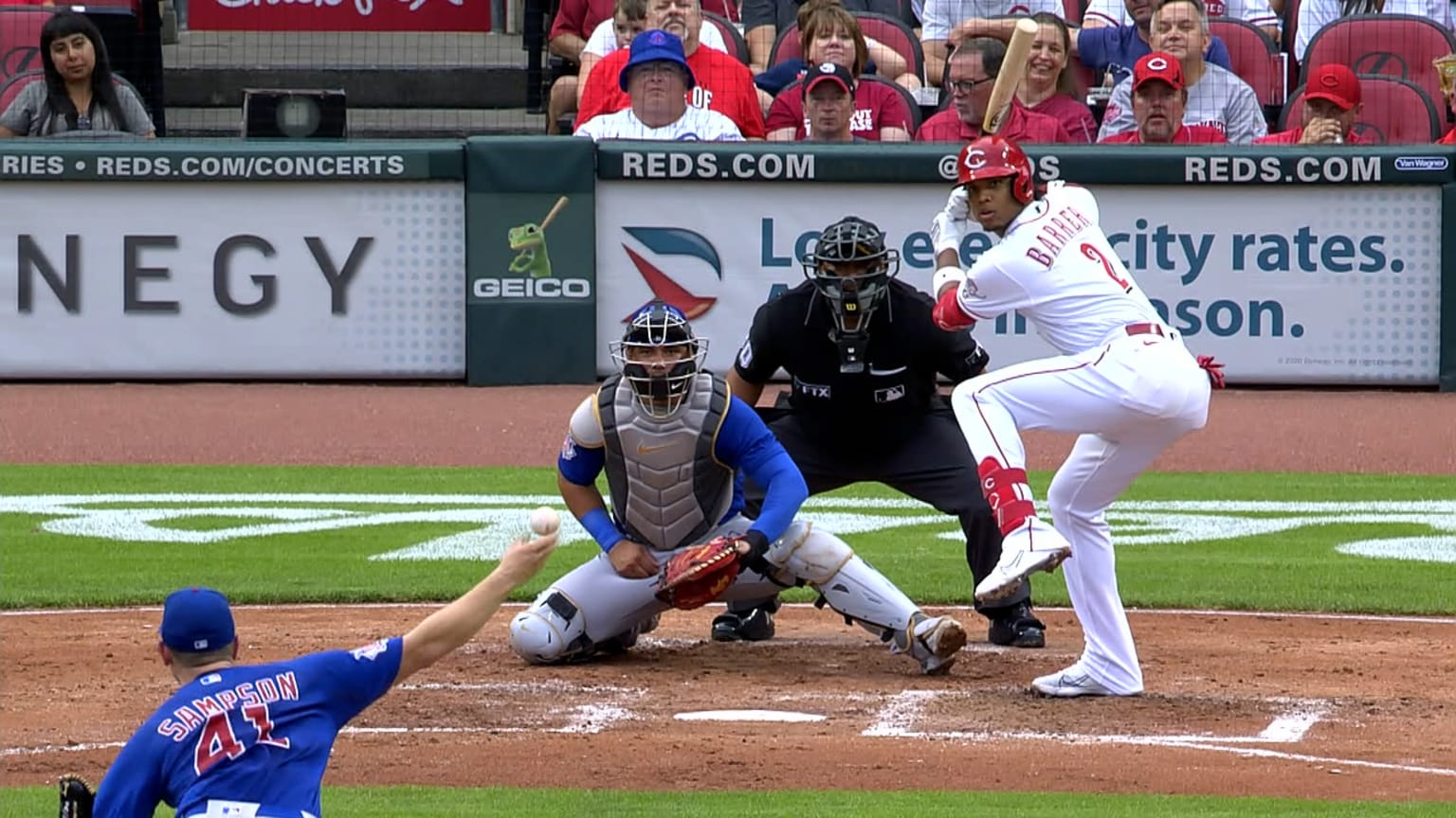 Adrian Sampson strikes out six in four-plus innings | 08/13/2022 ...
