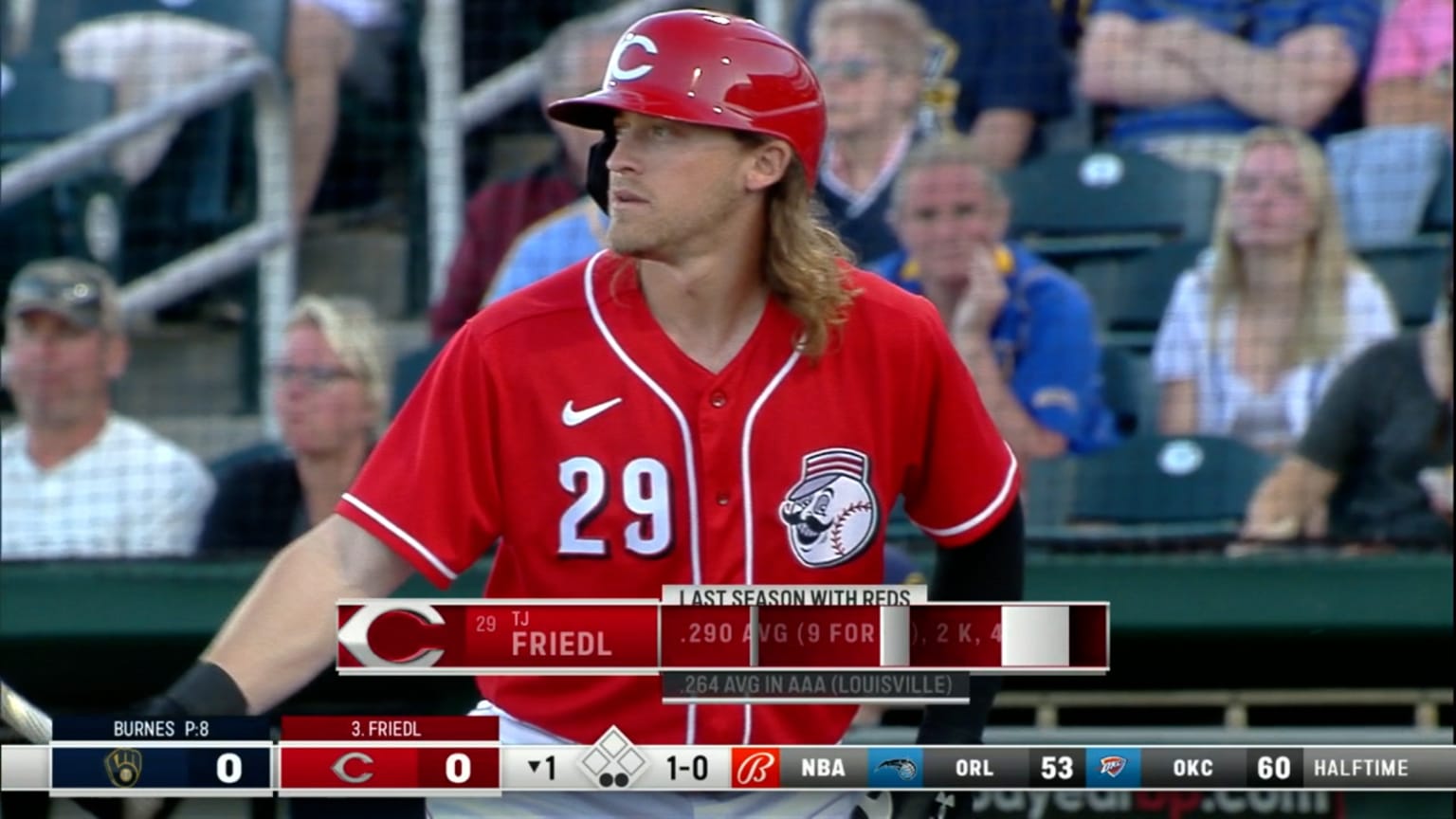 Estacazo de TJ Friedl | 23/03/2022 | Los Reds de Cincinnati