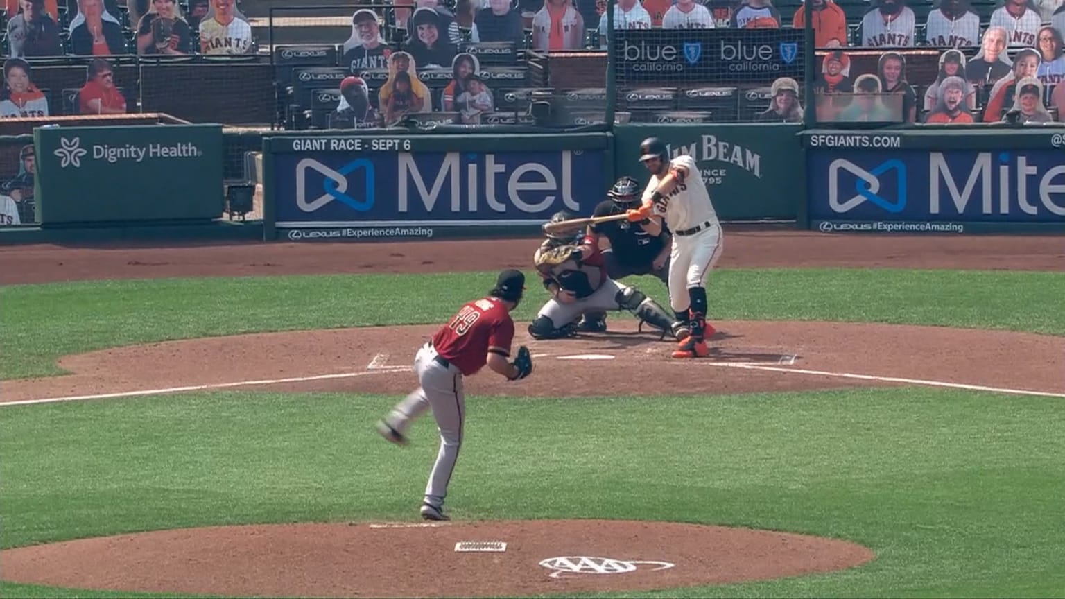 Alex Young strikes out Evan Longoria swinging in 4th | 09/06/2020 | San ...