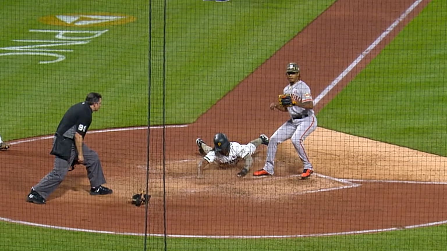 Troy Stokes comes home on the wild pitch by Doval | 05/15/2021 ...