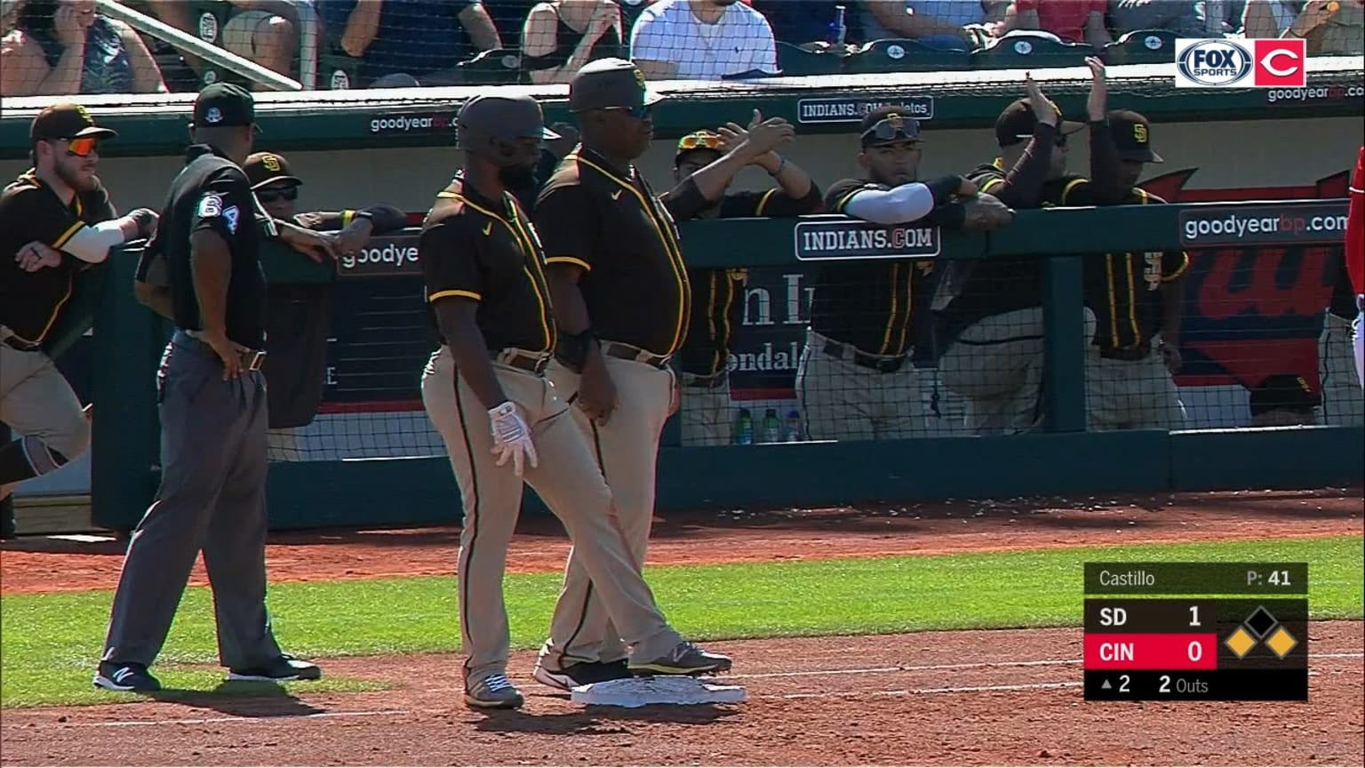Abraham Almonte goes 3-for-4 with a triple | 02/29/2020 | Detroit Tigers