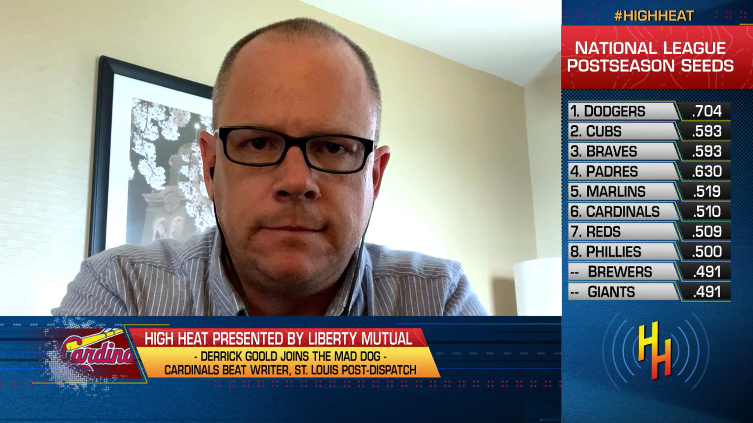 Derrick Goold on the Cardinals playoff chances | 09/22/2020 | Tampa Bay ...