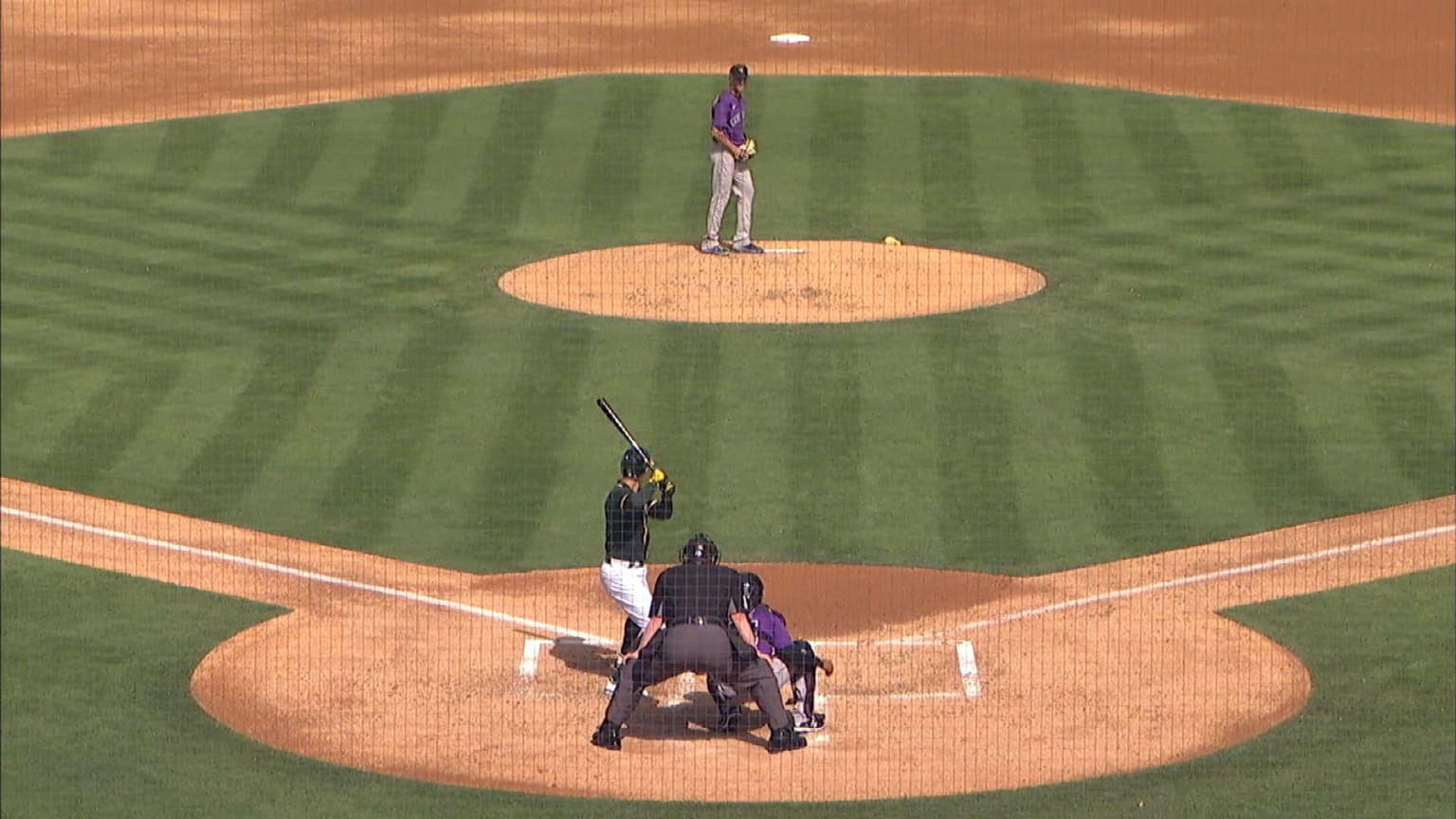 Chad Pinder hits solo homer to right in the 2nd | 02/27/2020 | New York ...