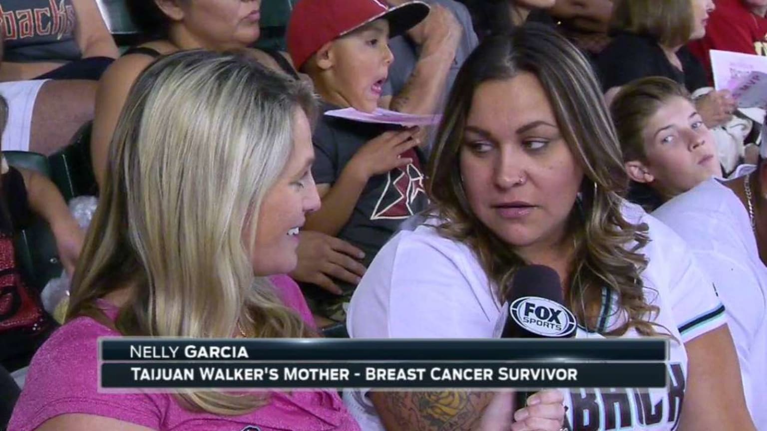 PIT@ARI: Walker's mom discusses beating breast cancer | 05/14/2017 ...