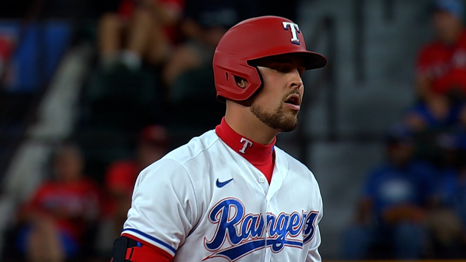 Nate Lowe's RBI double | 06/21/2021 | Texas Rangers