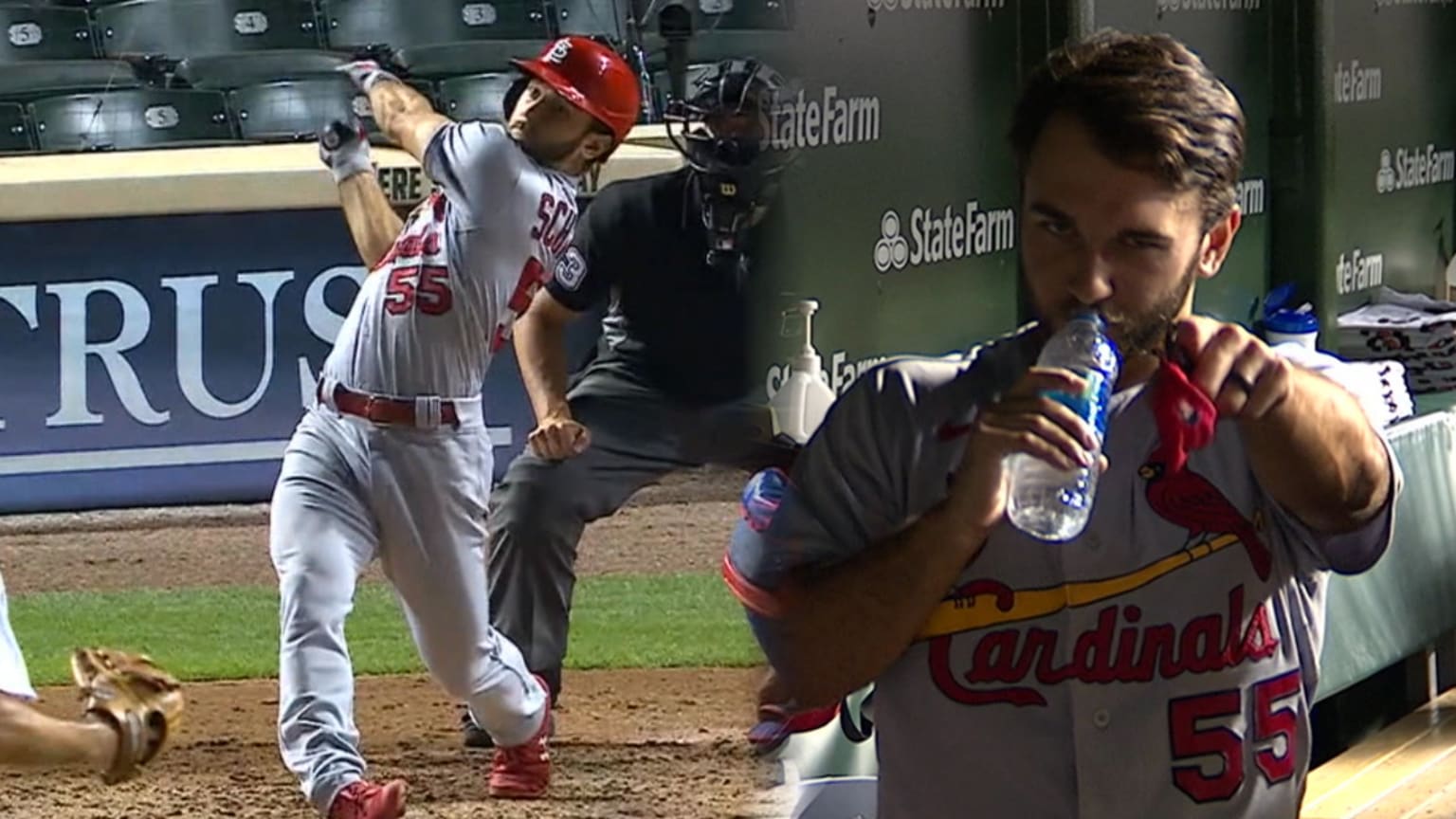 Max Schrock hits a line drive out to left-center | 08/17/2020 | Chicago ...