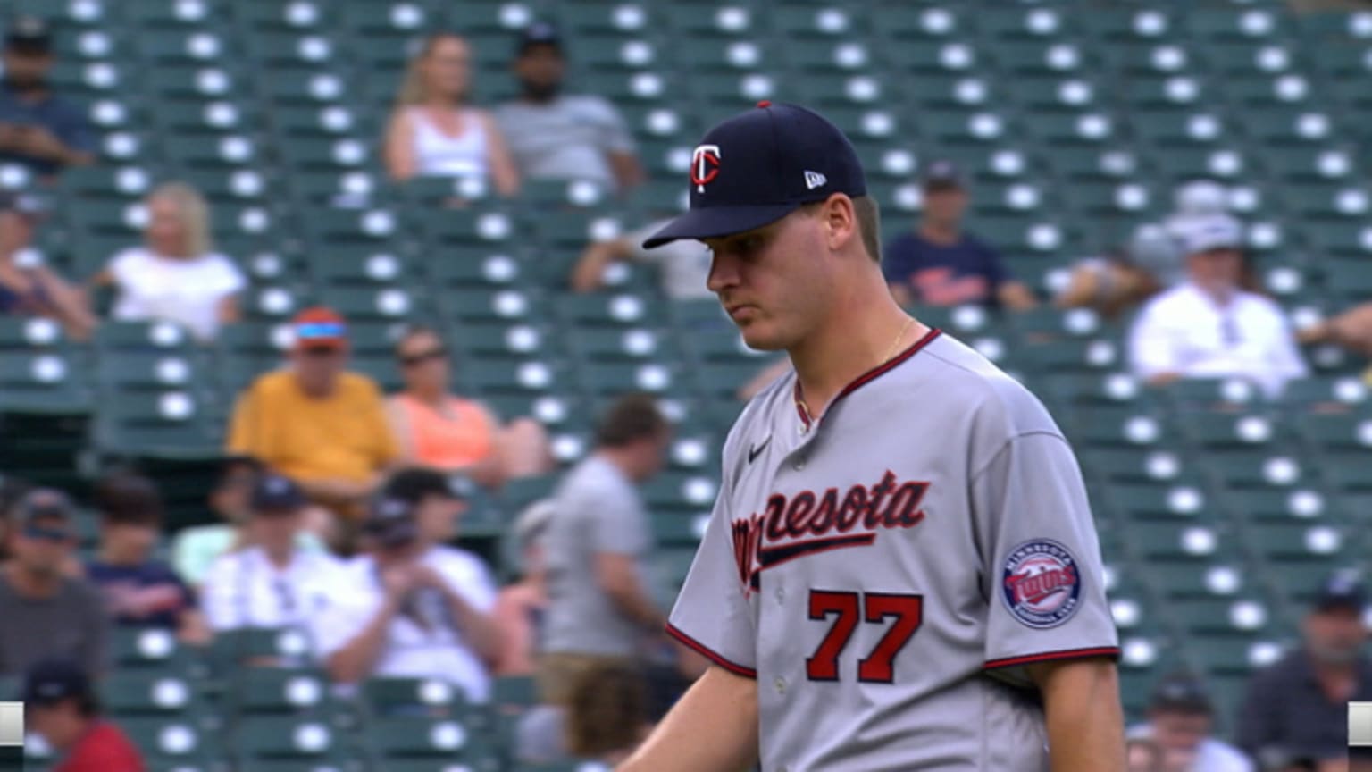 Cole Sands strikes out four in first MLB start | 05/31/2022 | Minnesota ...